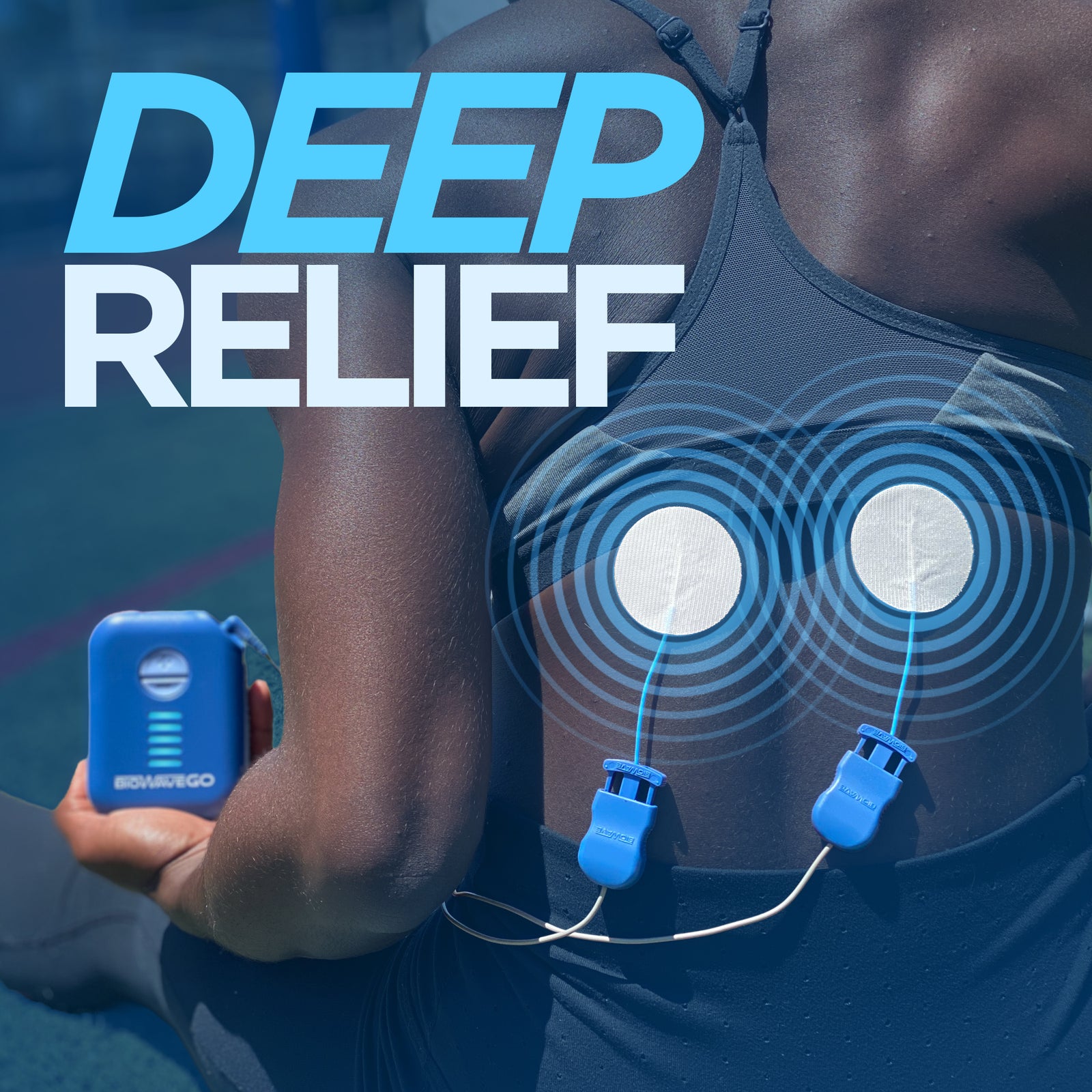 BioWaveGO | Proven Long-Lasting Pain Relief & Recovery | Use at Home o